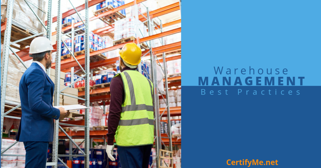 Warehouse Management Best Practices | CertifyMe.net