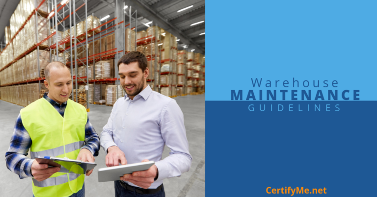 Warehouse Maintenance Checklist & Cleaning Guide | OSHA Warehouse Safety Tips