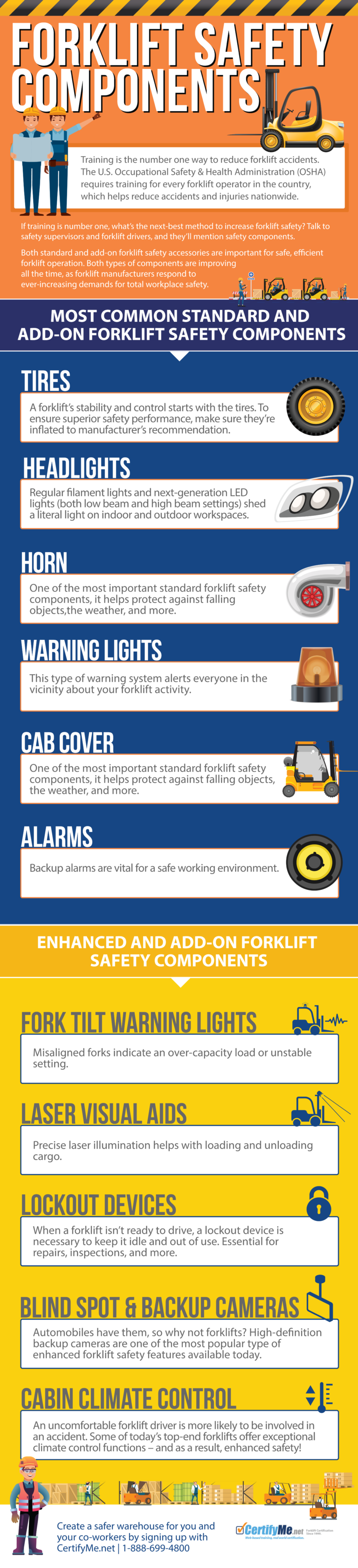 Forklift Safety Features and Equipment Your Business Needs